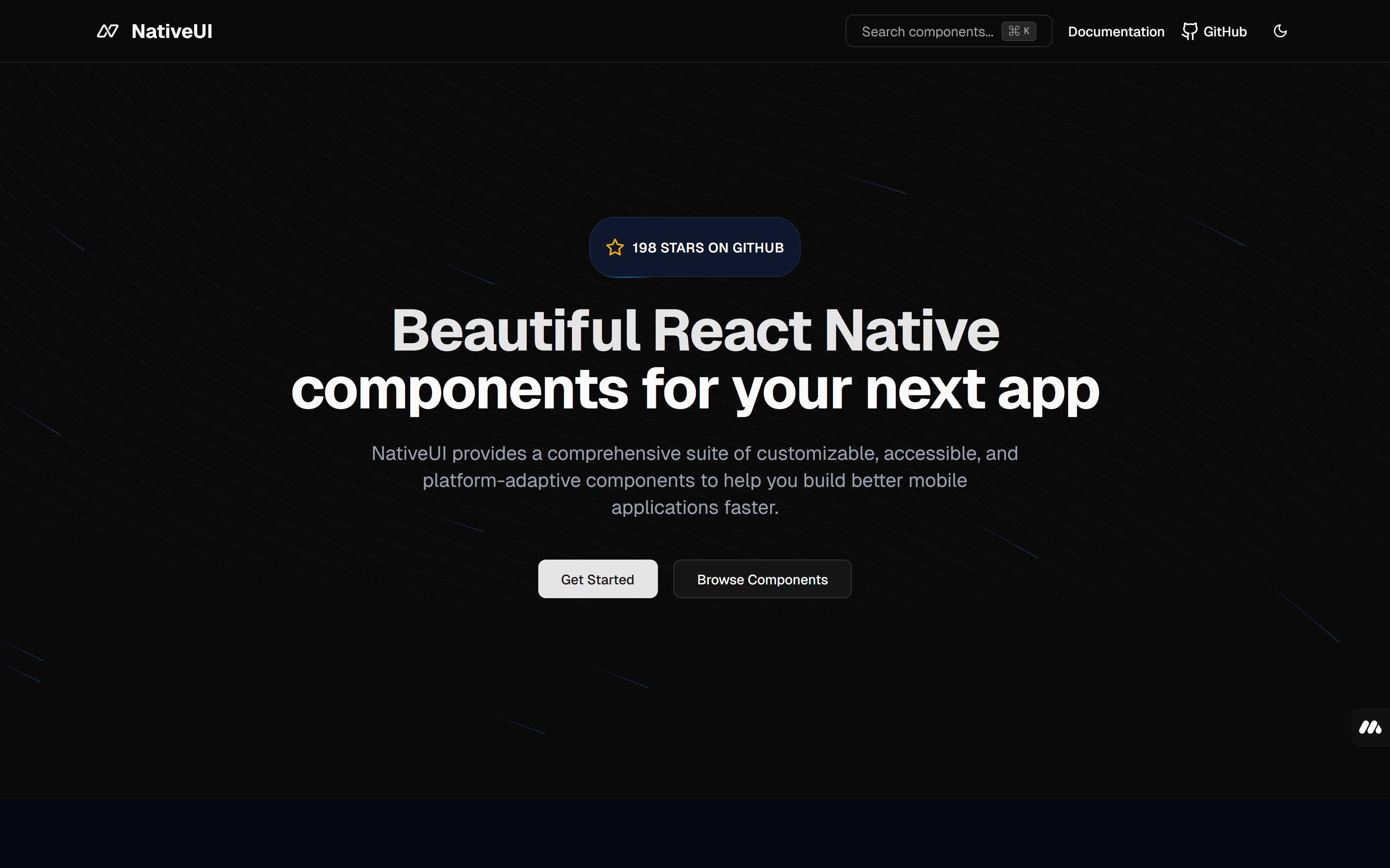 NativeUI Component Library